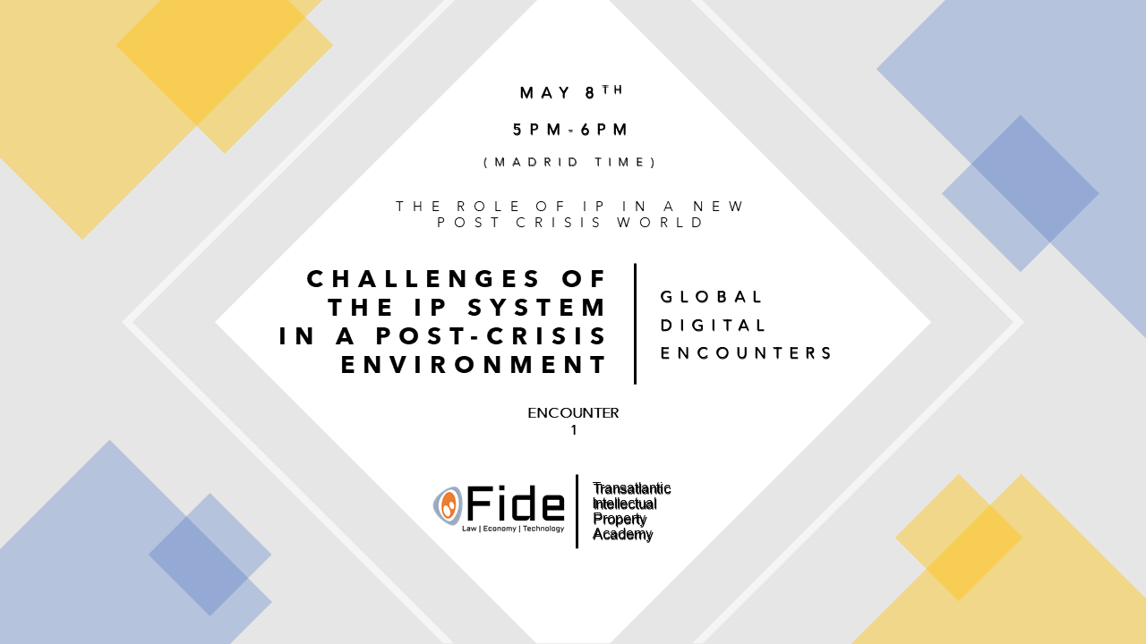 GDE 1: Challenges of the IP system in a post-crisis environment ...
